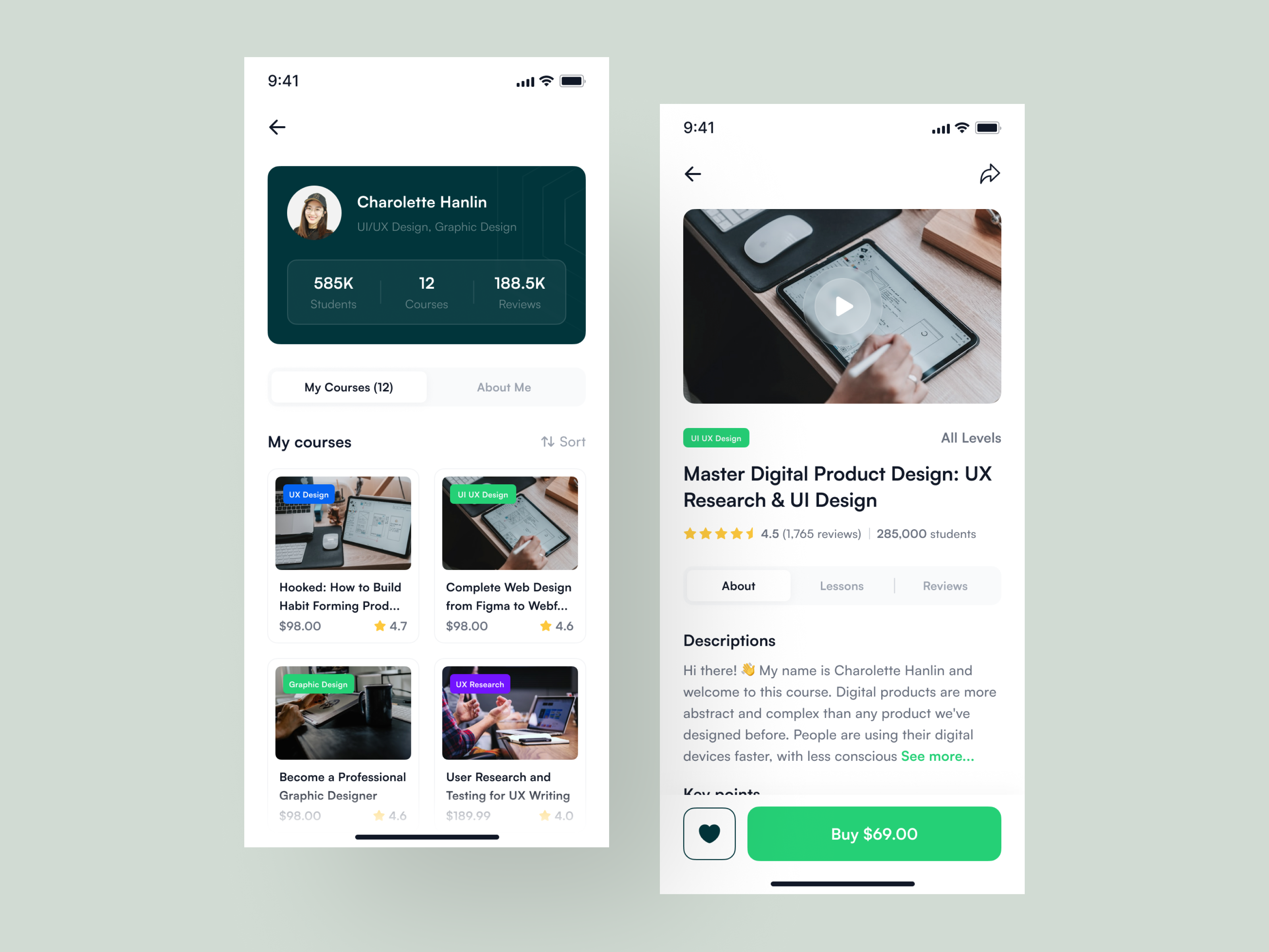 Courser - Online Learning App UI Kit by Pixlayer Interface for Pixlayer ... Courser - Online Learning App UI Kit by Pixlayer Interface for Pixlayer ...